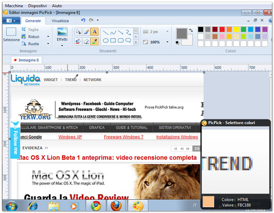 PicPick, il miglior Screen Capture freeware